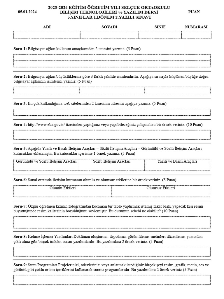 05.01.2024 Puan | PDF