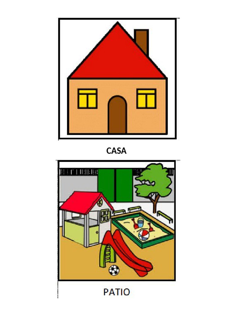 Pictogramas para actividades escolares | PDF