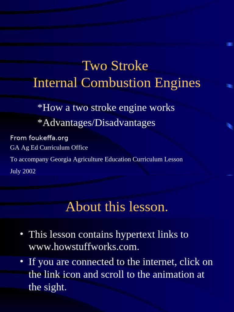 2S TWO Stroke Engines | PDF | Internal Combustion Engine | Mechanical Engineering