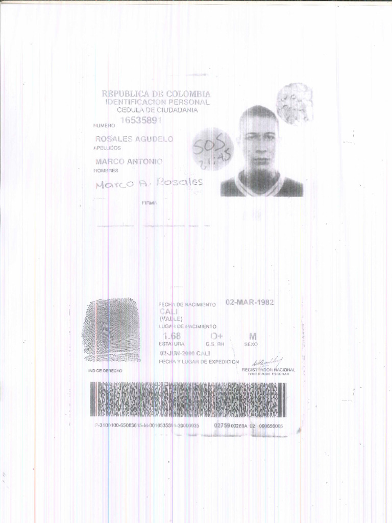 Fotocopia Cedula | PDF