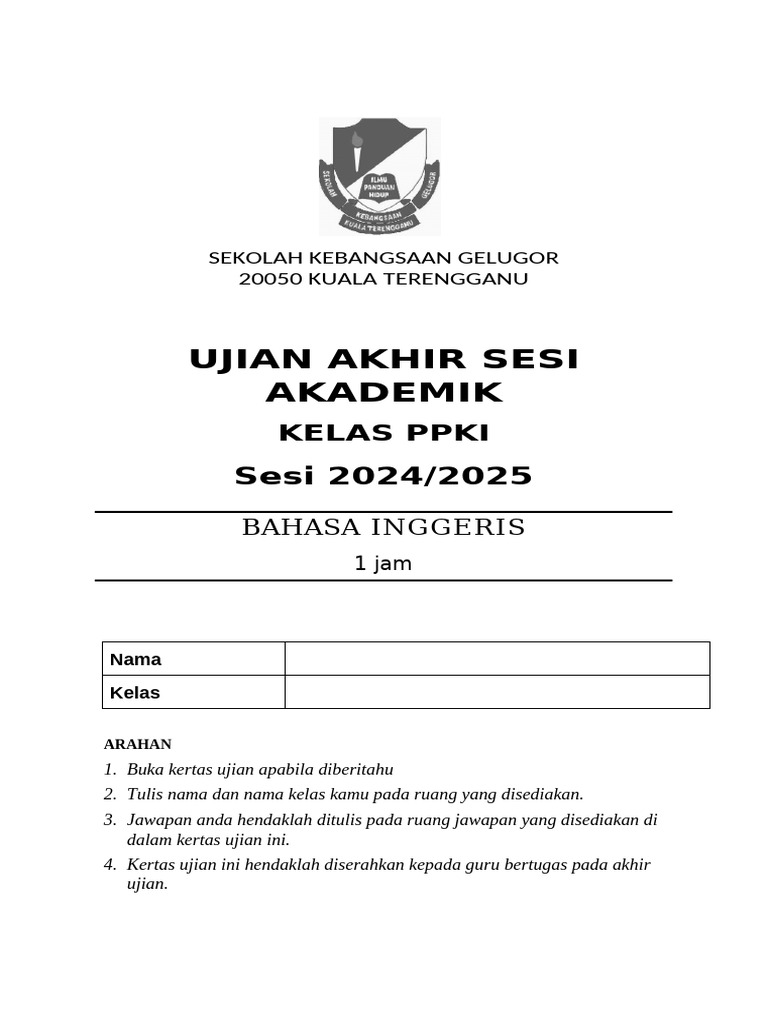 Cover Uasa 2024 | PDF