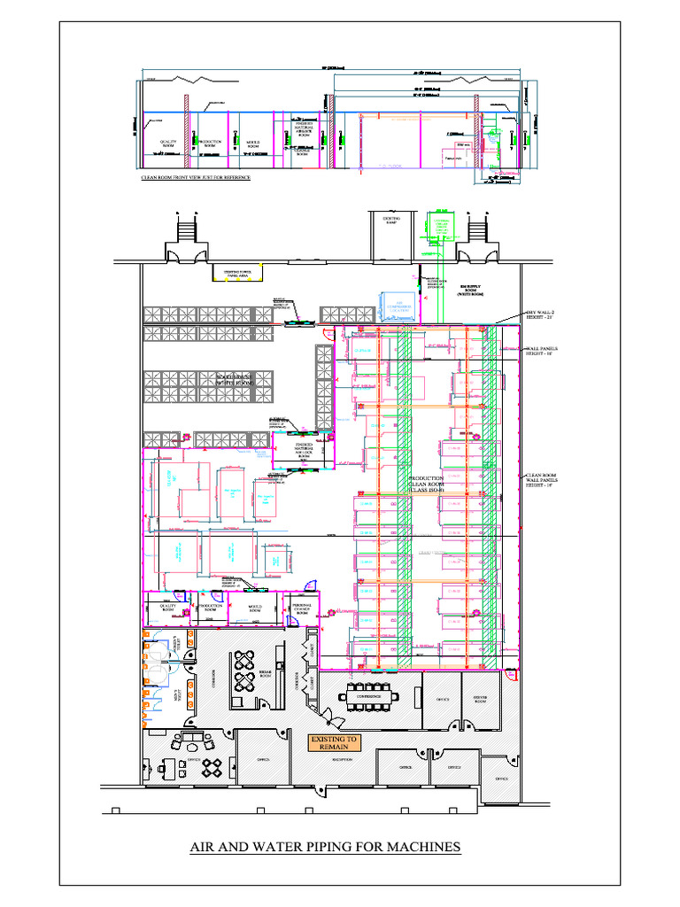 2.Drp Usa Plant Layout-For Pipe Lines Ref | PDF