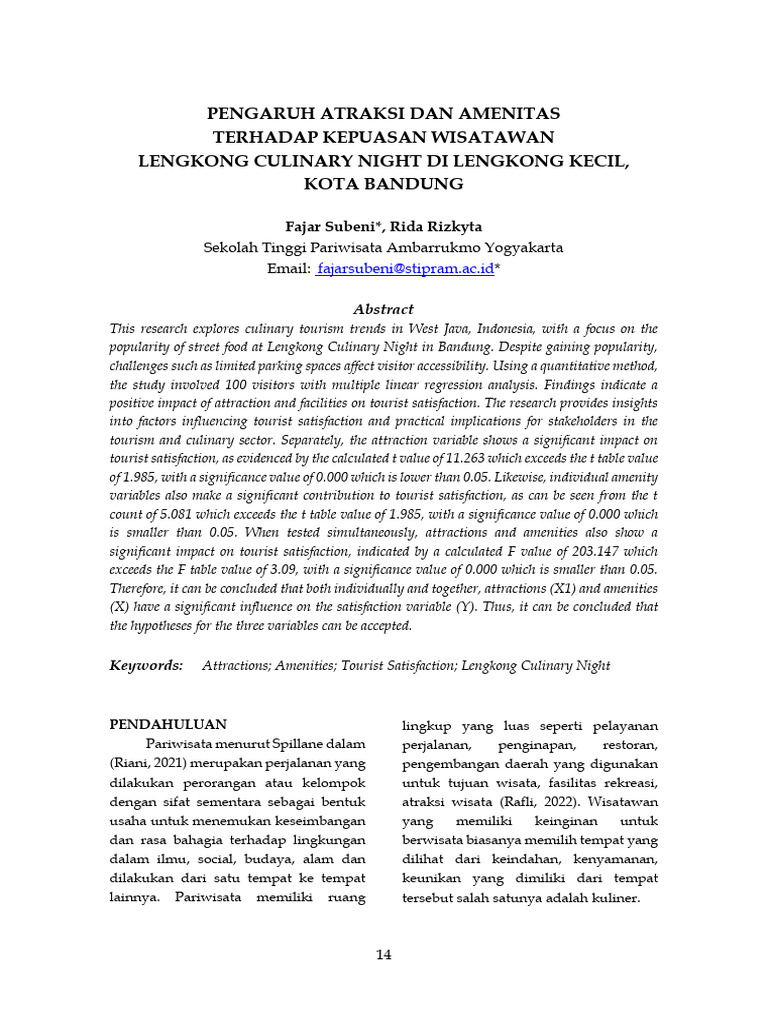 Artikel Pak Beni Dan Rida | PDF