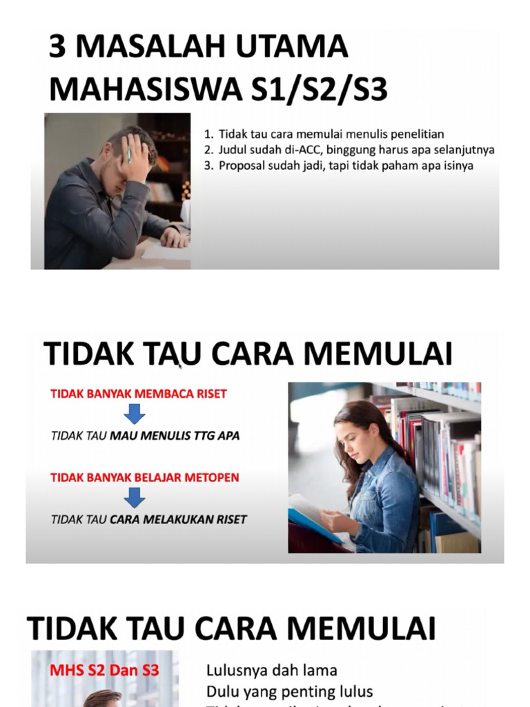 Bingung Mau Mulai Menulis Disertasi | PDF