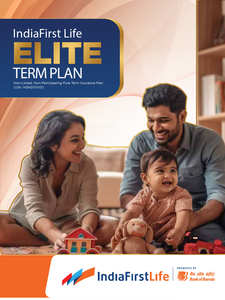 IndiaFirst Life Elite Term Plan Brochure | PDF | Insurance | Taxes