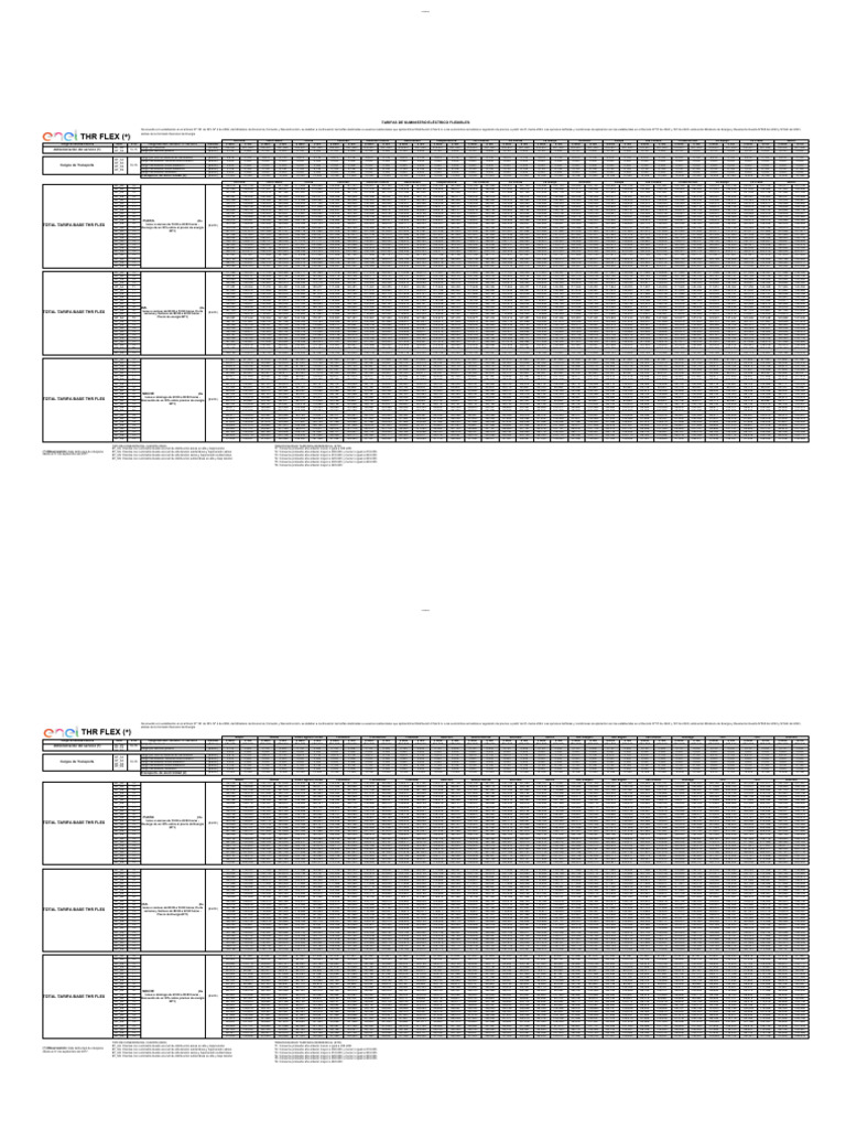 41.1 Pub tarifas flexibles reguladas 01.03.2024 - T1 | PDF | Energia electrica | Poder (Física)