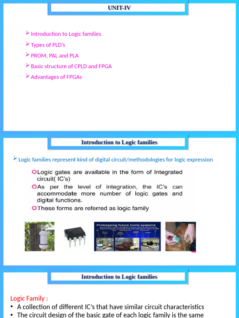 PLD's PPT | PDF | Field Programmable Gate Array | Logic Gate