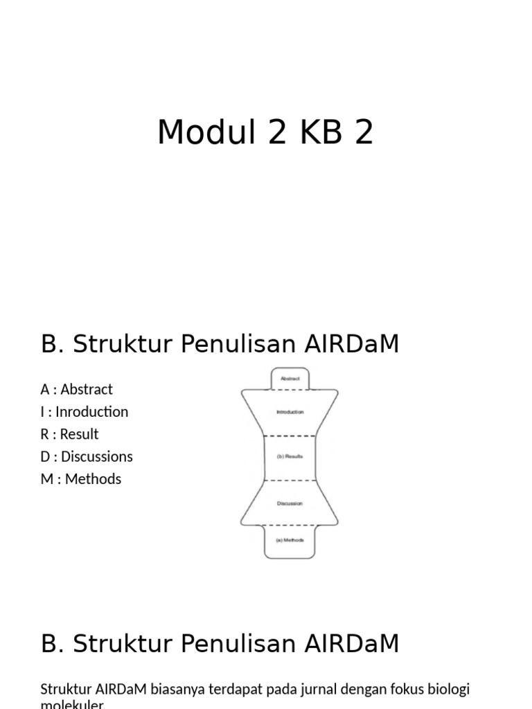 Presentasi MODUL 2 KB 2 TEKNIK PENULISAN KARYA ILMIAH IDIK 4013 UNIVERSITAS TERBUKA | PDF