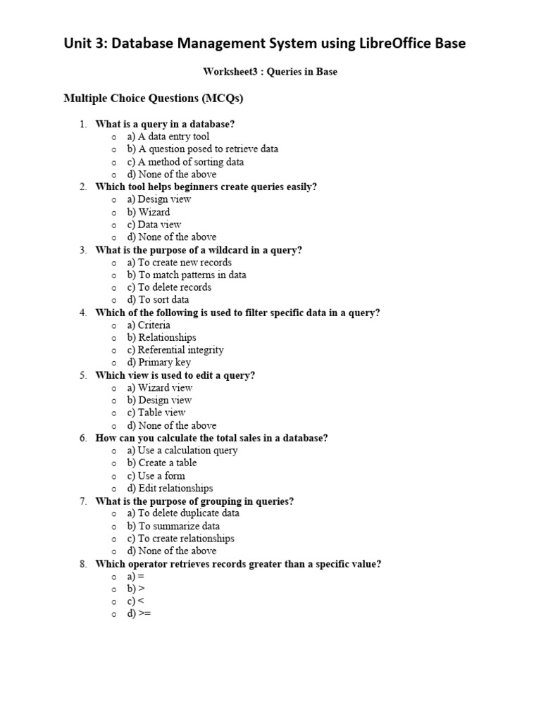 Dbms Worksheet8 Pdf Databases Data 4199