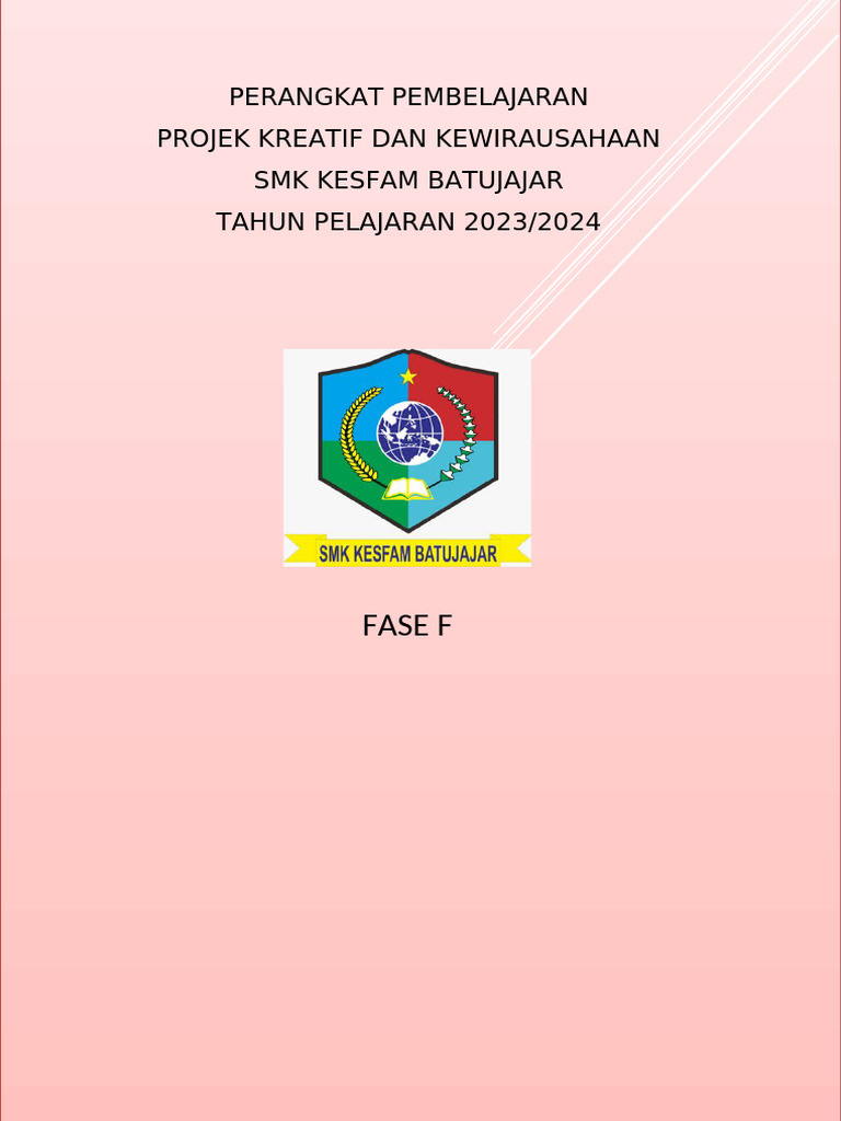 Modul Ajar Pkk Fase F_xi_2023-2024 | PDF