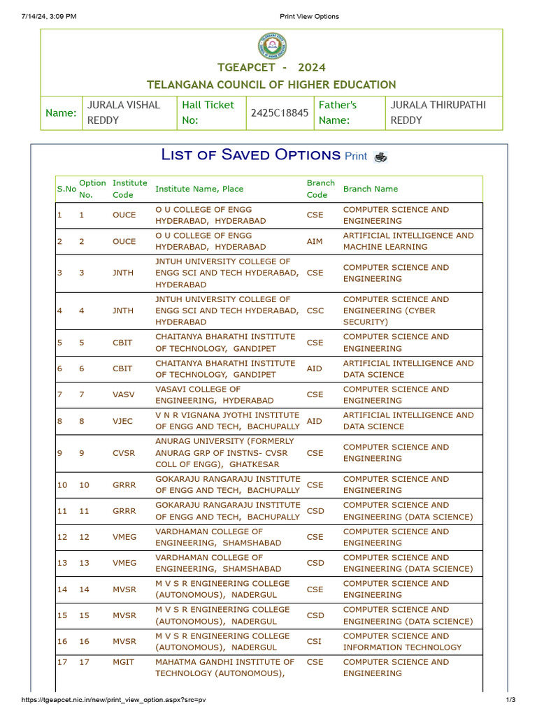 Print View Options | PDF | Computing | Data Analysis