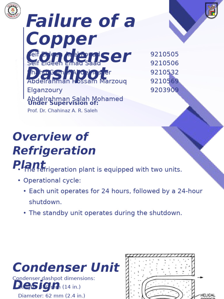 Failure of A Copper Condenser Dashpot2 | PDF | Fracture | Plasticity (Physics)