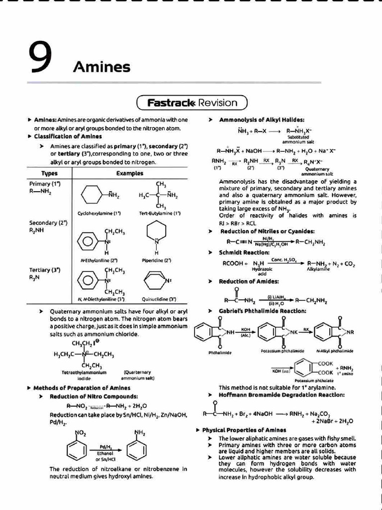Amines | PDF | Amine | Atoms