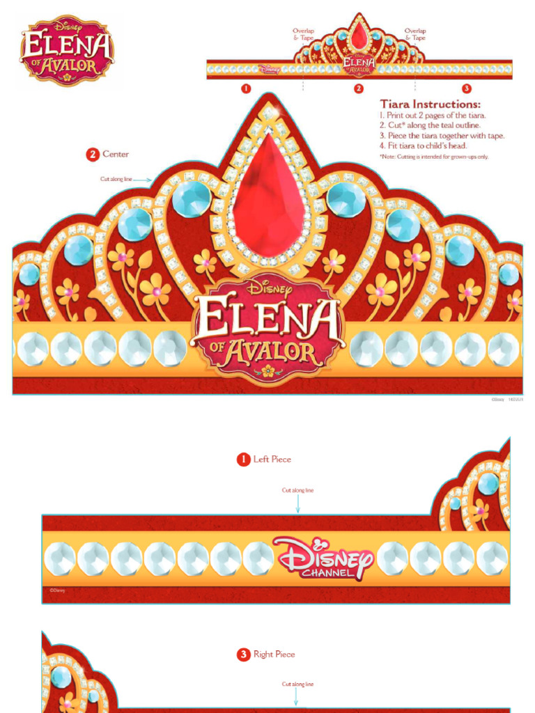 Elena of Avalor Elena Tiara | PDF