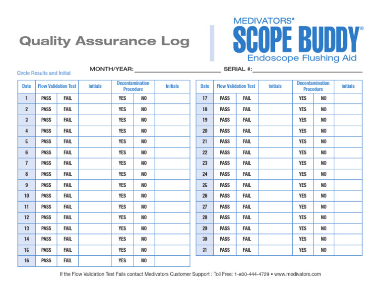 SCOPE BUDDY LOG | PDF