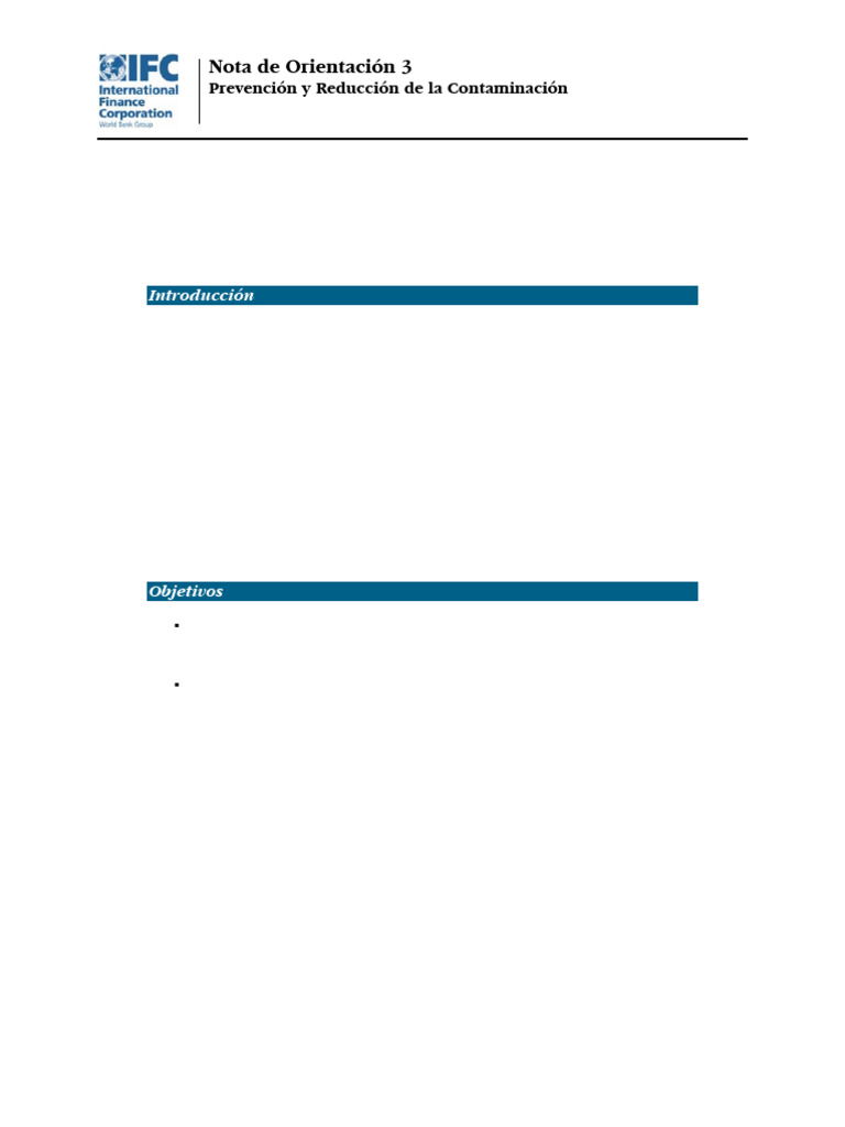 2007-ifc-ps-guidance-note-3-es | PDF | Pesticida | Contaminación