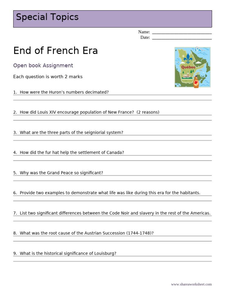 End of French Era | PDF