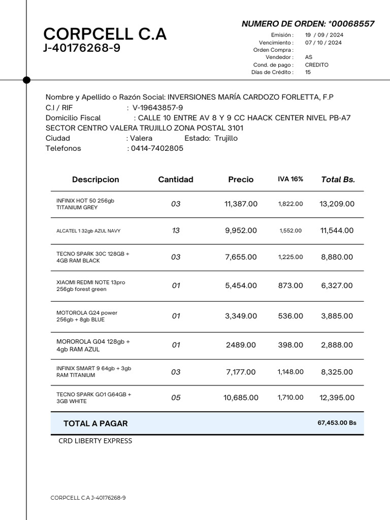 Factura Smart PDF | PDF