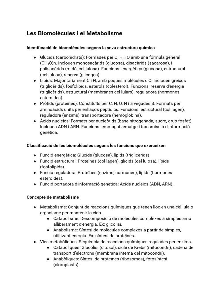 Apunts Bio Sele | PDF