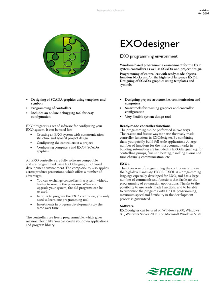 EXOdesigner_prsh_en | PDF | Microsoft Windows | Computer Programming