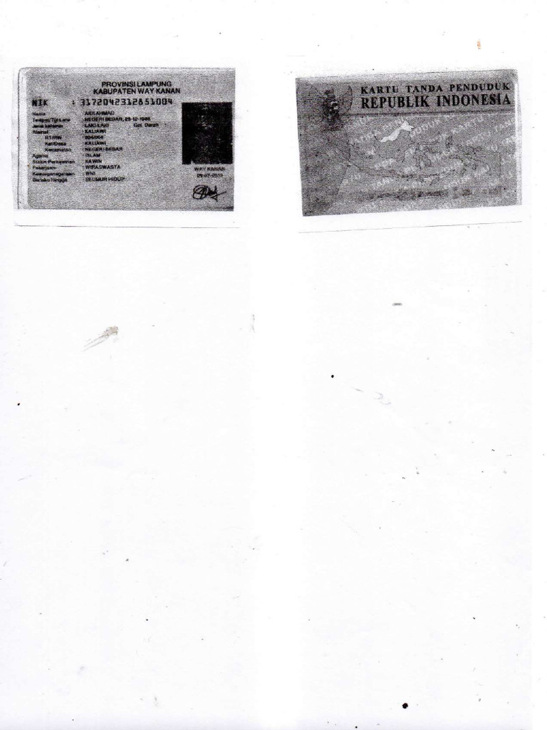 KTP Aidi Ahmad | PDF