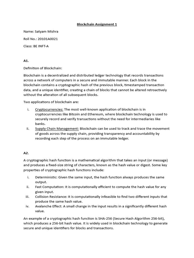 20101A0021_DIV A_Assignment No 1 | PDF | Public Key Cryptography | Key ... 20101A0021_DIV A_Assignment No 1 | PDF | Public Key Cryptography | Key ...
