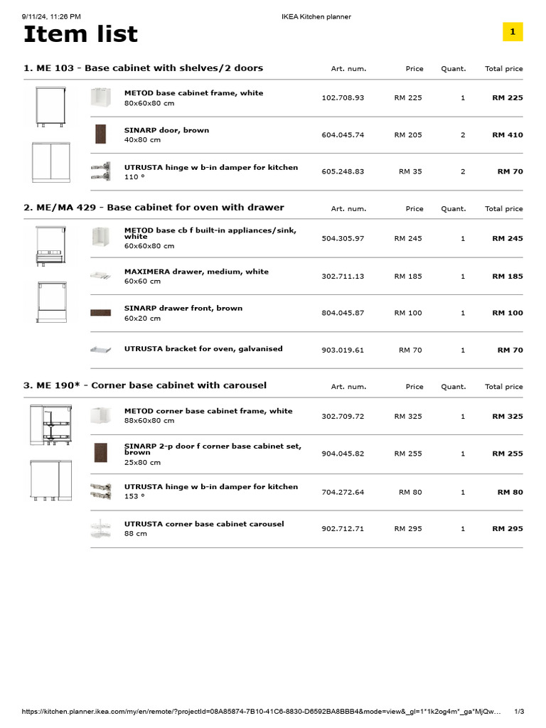 IKEA Kitchen Planner 02 | PDF | Countertop | Home
