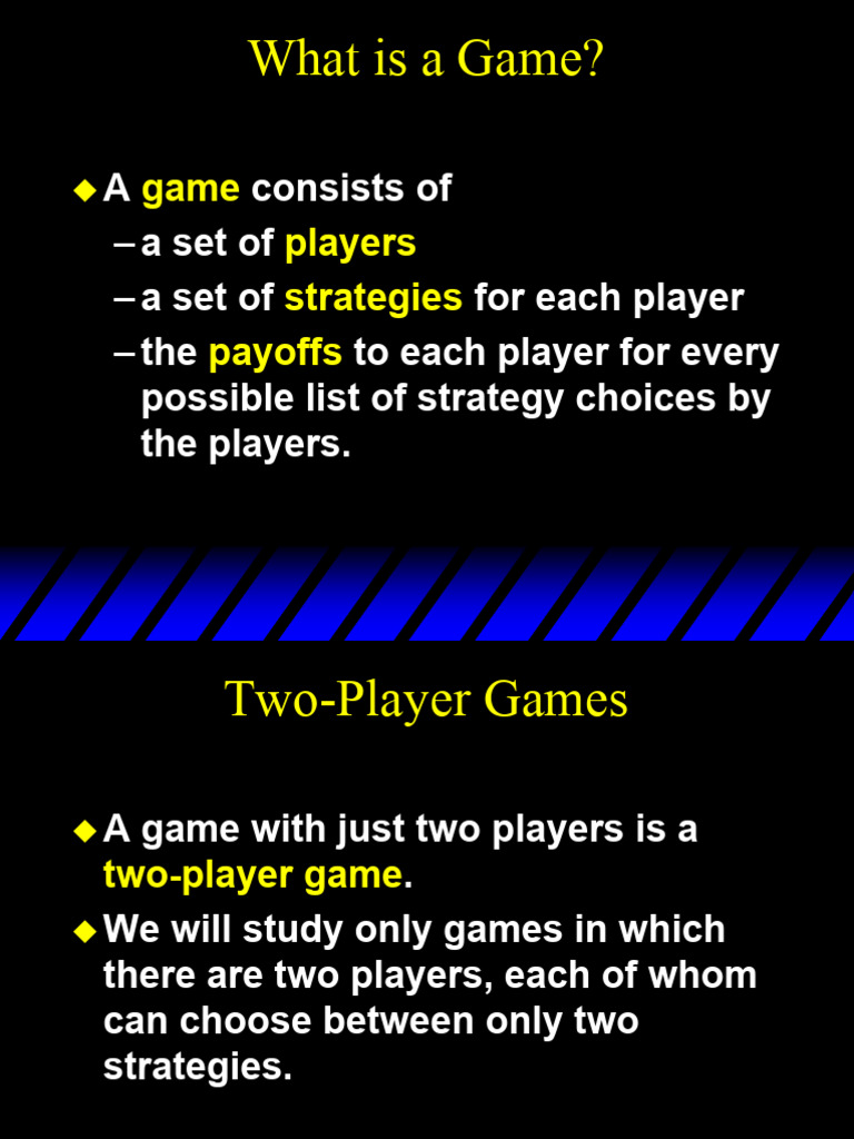 Game Theory | PDF