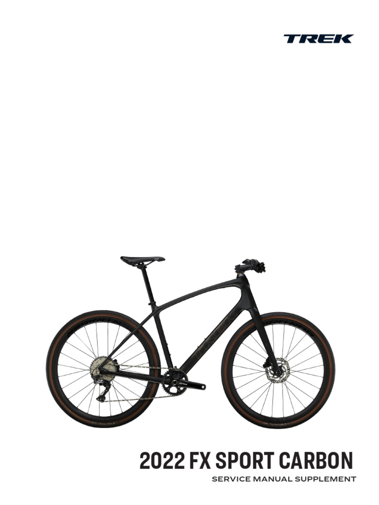 TK FXCarbon MY22 ServiceManual | PDF | Vehicle Parts | Human Powered ...