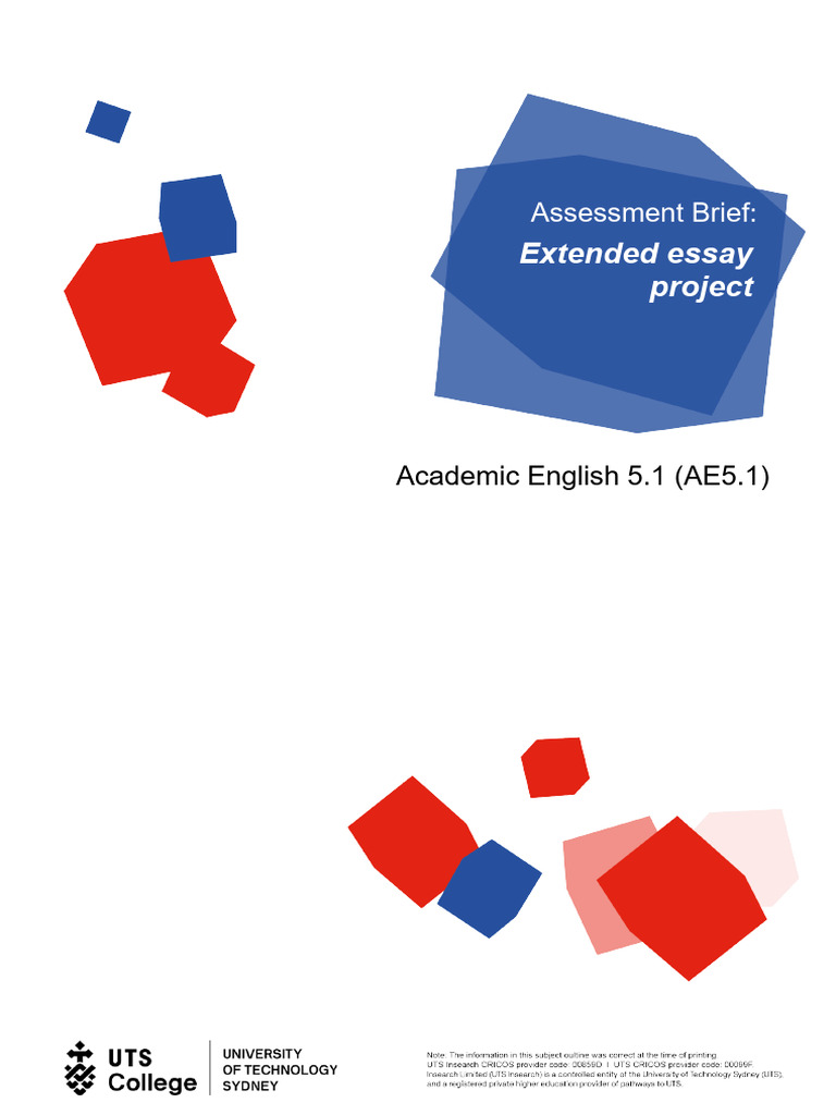 Extended Essay Project Guidelines | PDF | Essays | Thesis