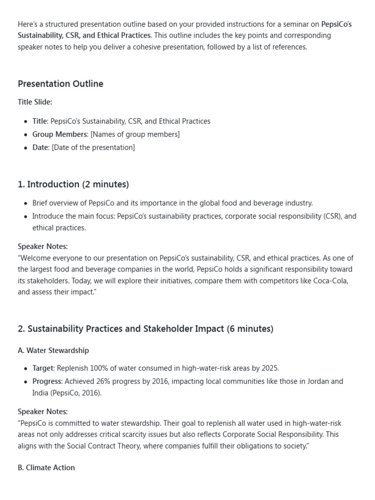 LUCKYS | PDF | Pepsi Co | Corporate Social Responsibility