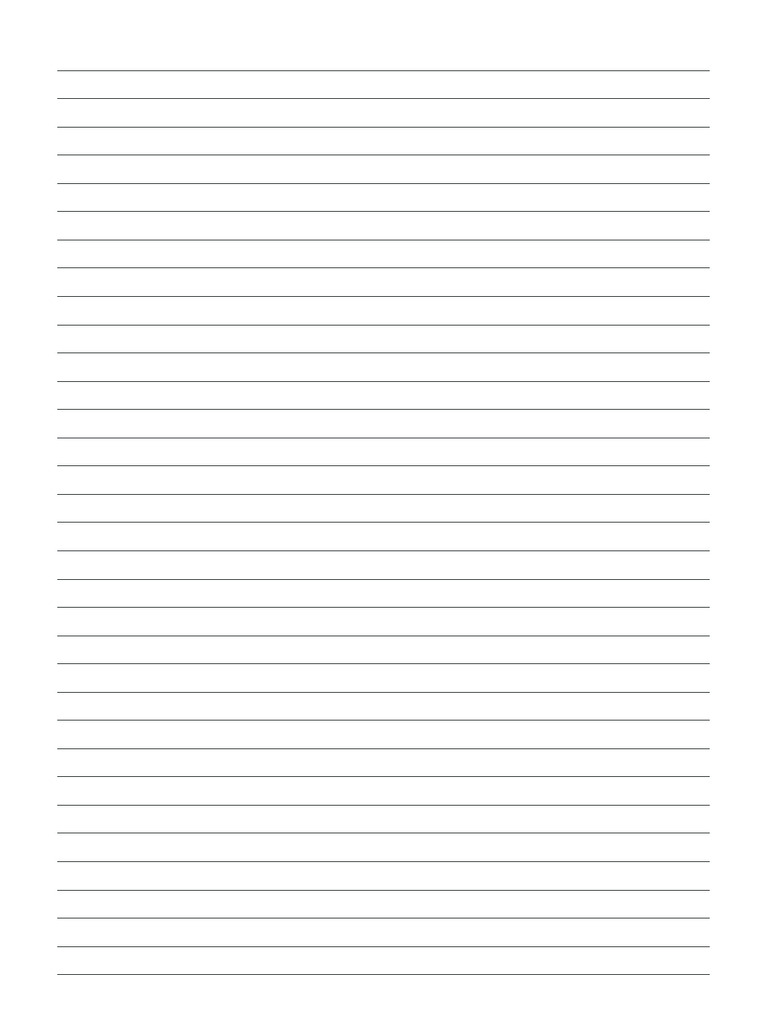 Hoja Rayada A4 | PDF