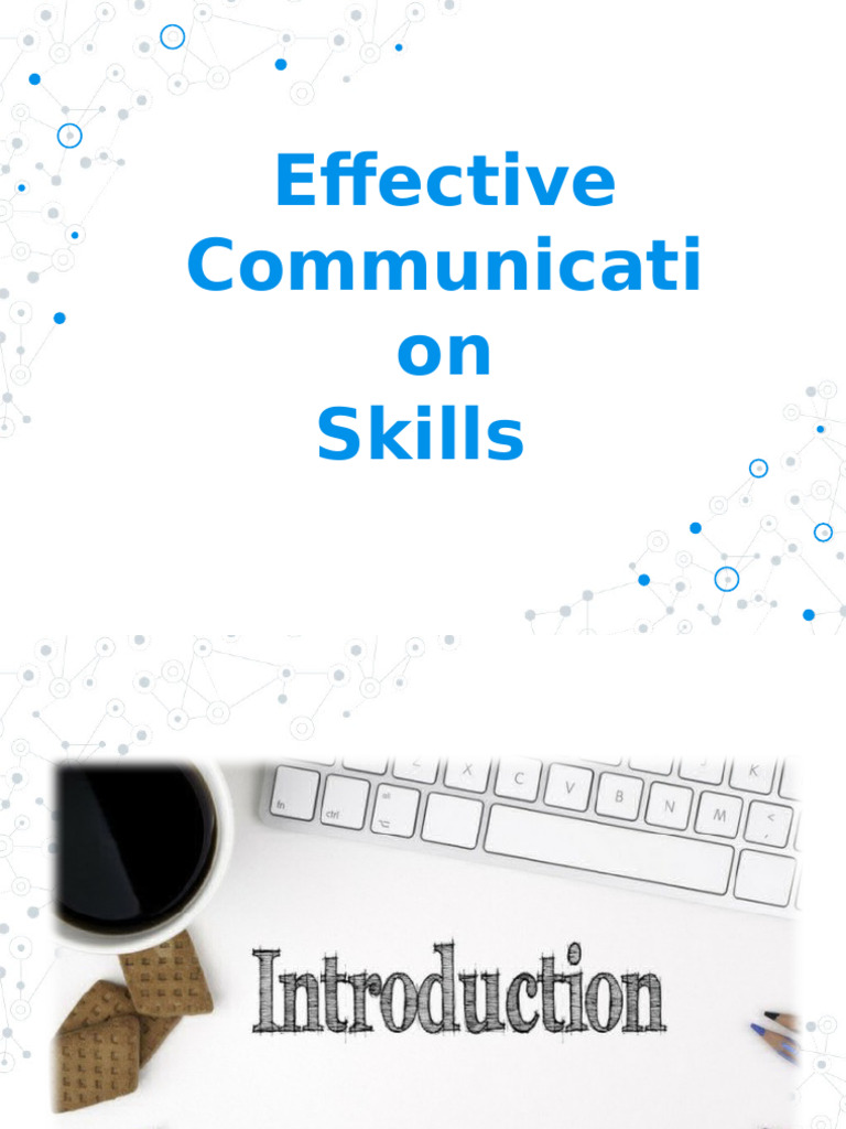 Communication Skill | PDF | Communication | Psychological Concepts