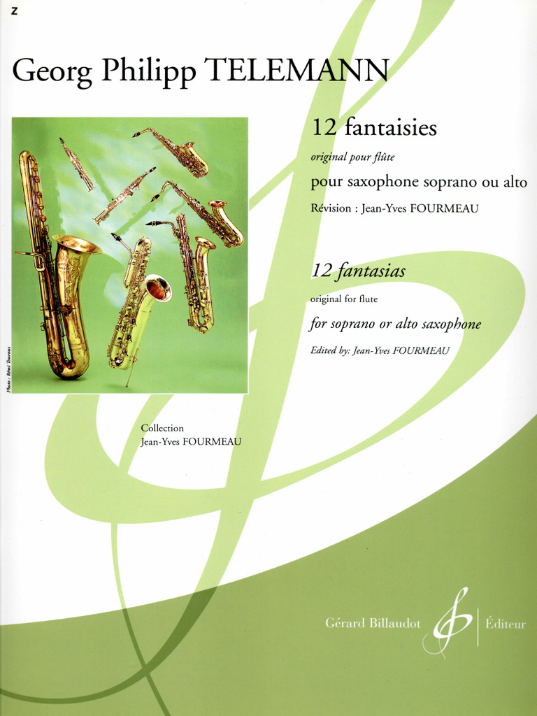12 Fantaisies-Georg Philipp Telemann | PDF