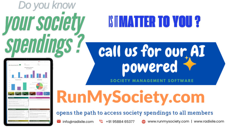 Run My Society: Society Management Application | PDF