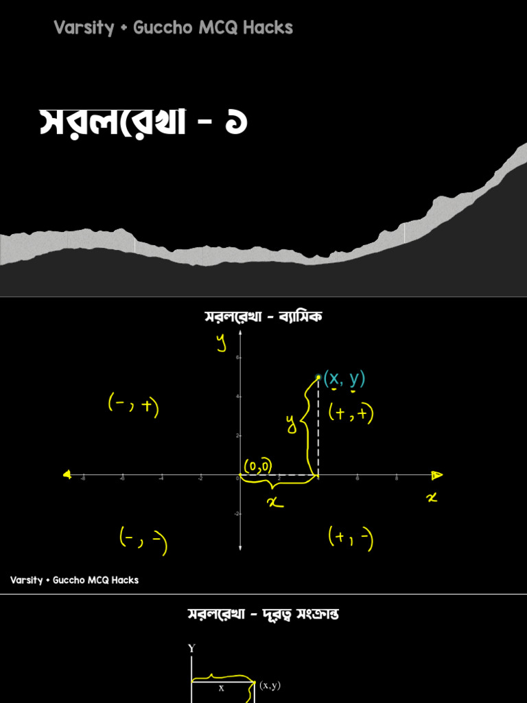Straight Line 1 | PDF