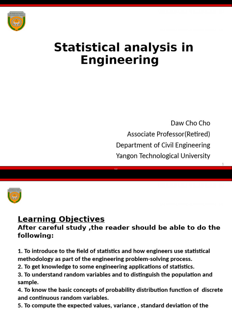 Statistics YTU Day 1 | PDF | Statistics | Sampling (Statistics)