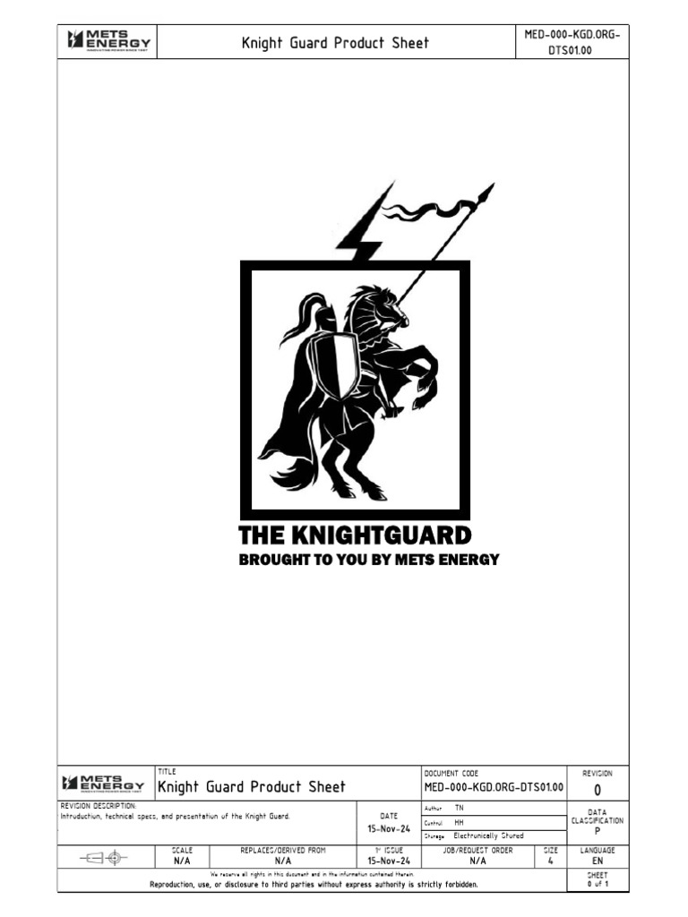 Knight Guard Product Sheet | PDF | Flood | Diesel Engine