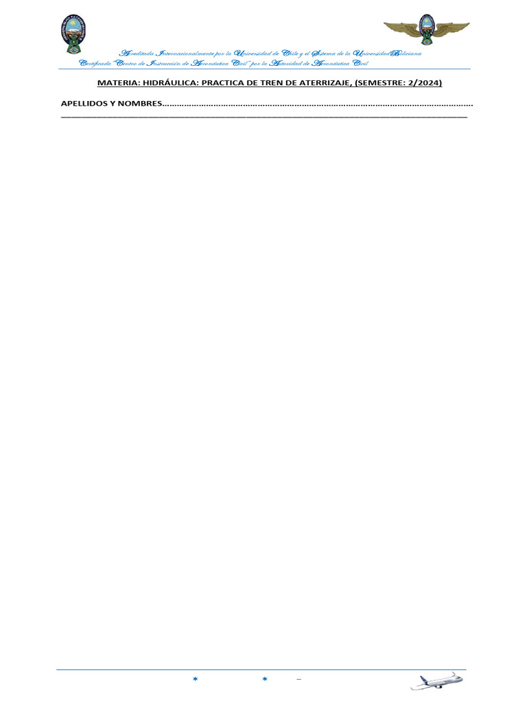 Tren de Aterrizaje Mav-234 | PDF | Tren de aterrizaje | Aeronave