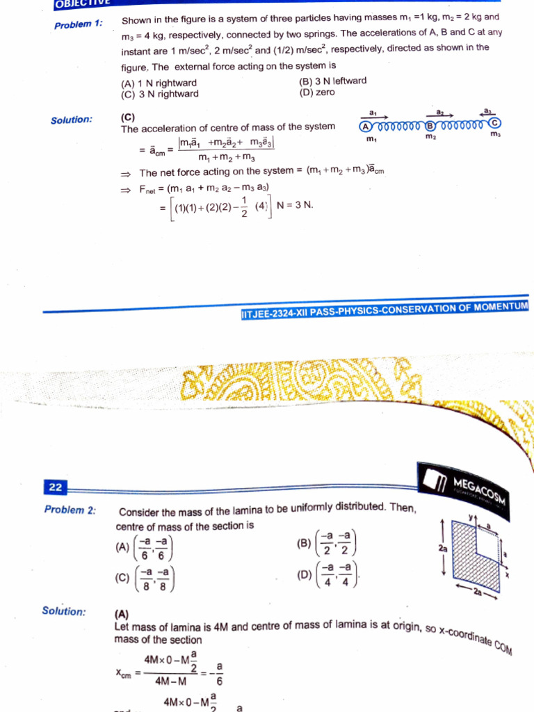 Com | PDF | Collision | Momentum