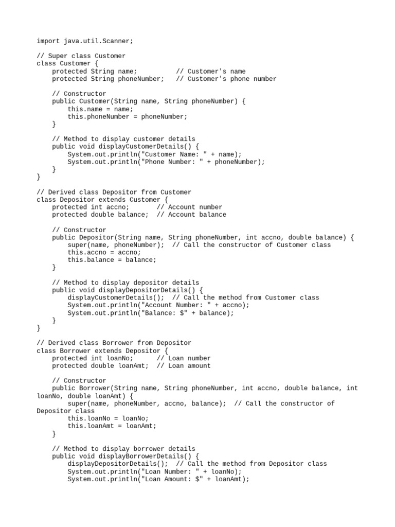 slip 17 | PDF | Method (Computer Programming) | Constructor (Object Oriented Programming)