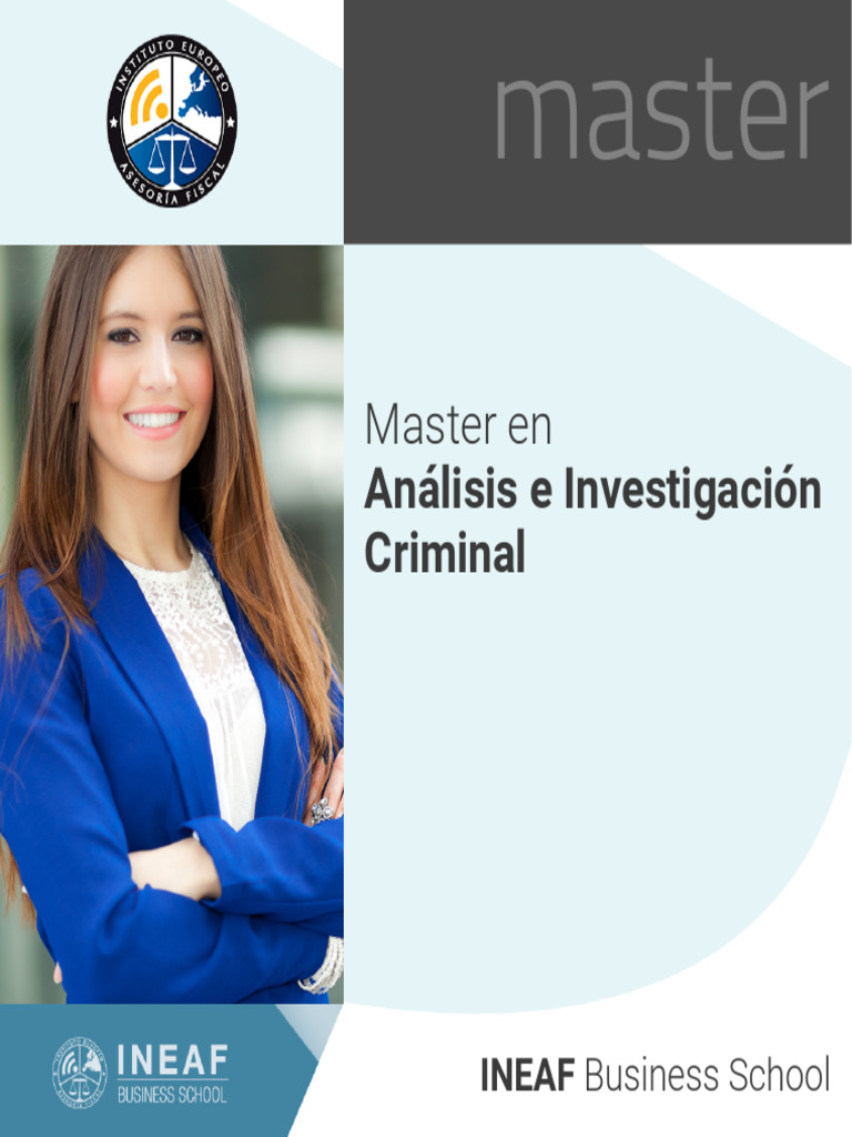 Master Analisis Investigacion Criminal | PDF | Sicología | Criminología