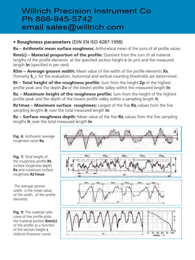Surface Roughness Standards Overview | PDF | Surface Roughness | Mean