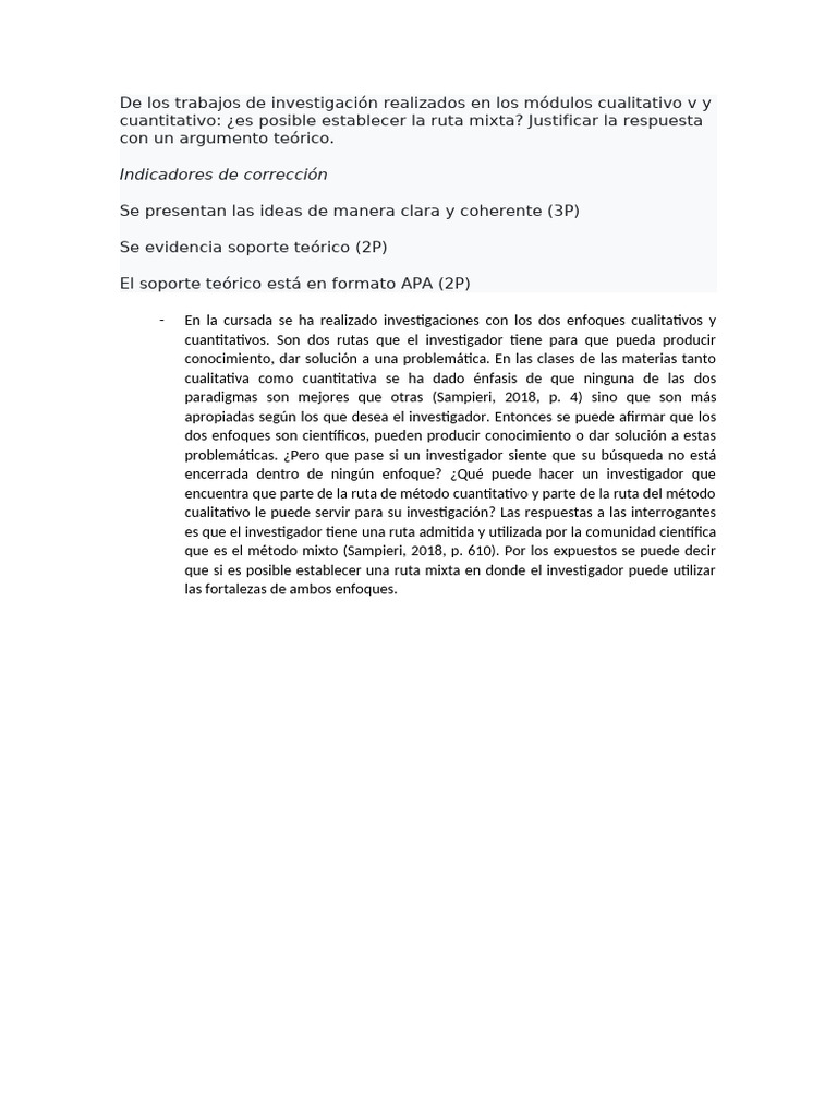 Foro 1 | PDF