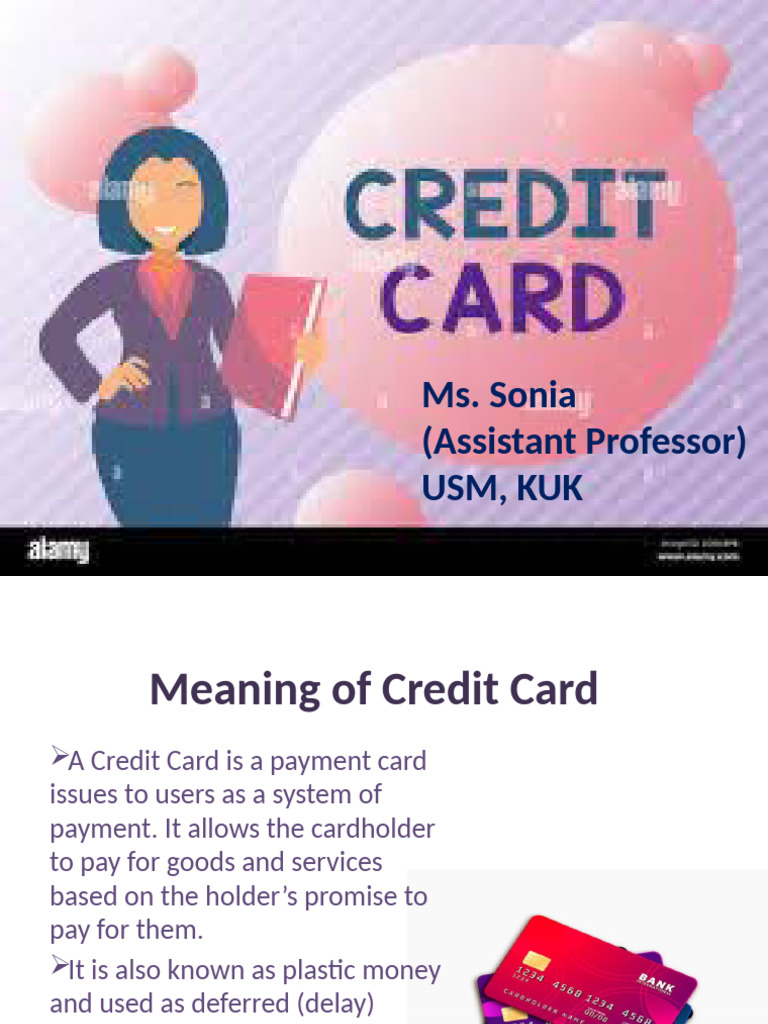 Understanding Credit Cards: Types & Benefits | PDF