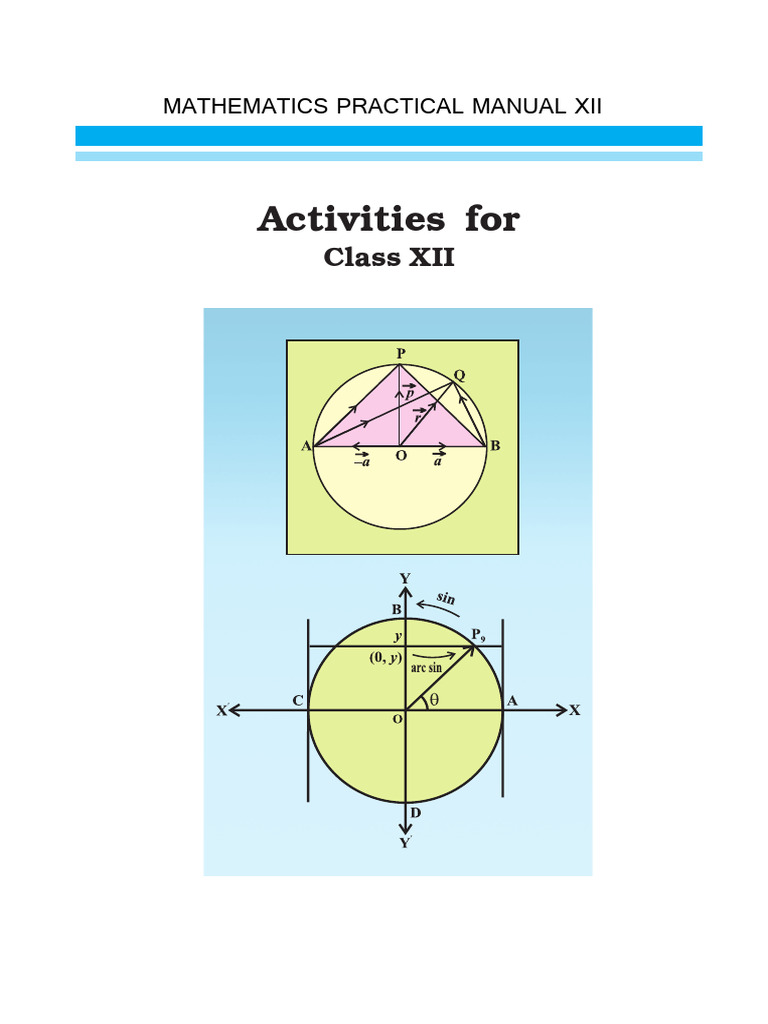 Math Practical Manual Xii | PDF | Trigonometric Functions | Angle