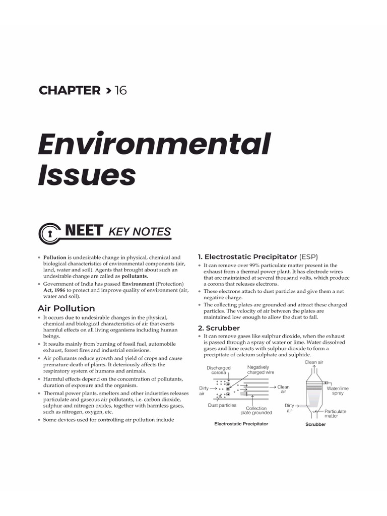 16. Environmental Issues | PDF