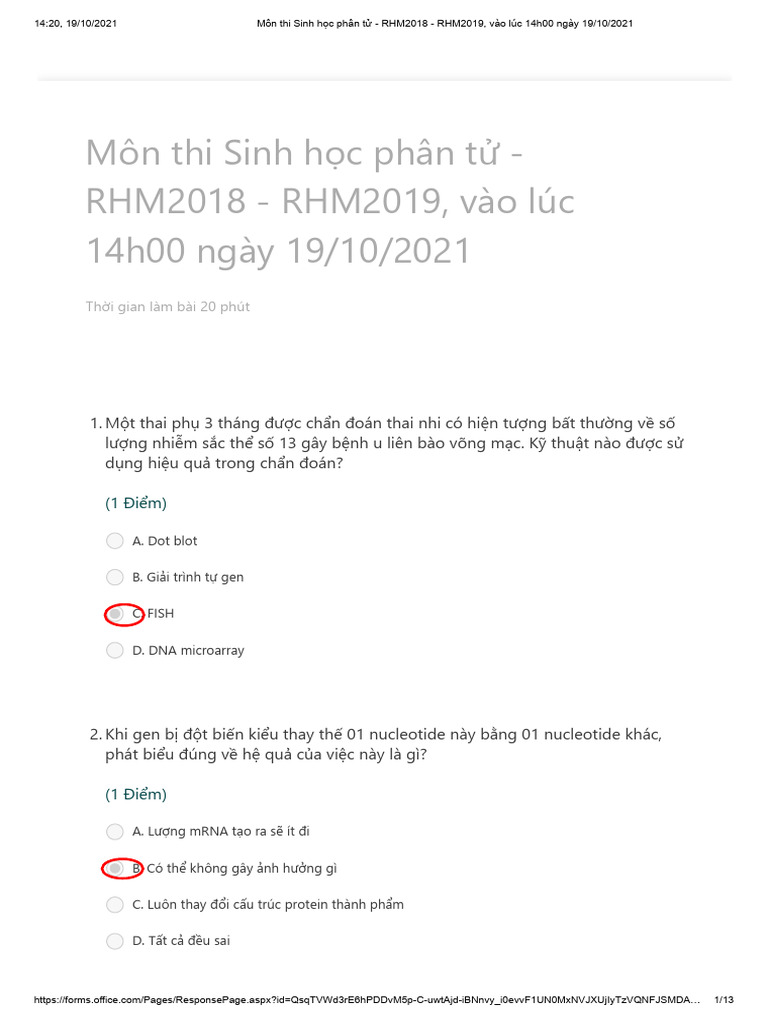 SHPT RHM19 | PDF