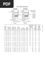 Torx Dimensions for Machine Screws | PDF | Screw | Crafts