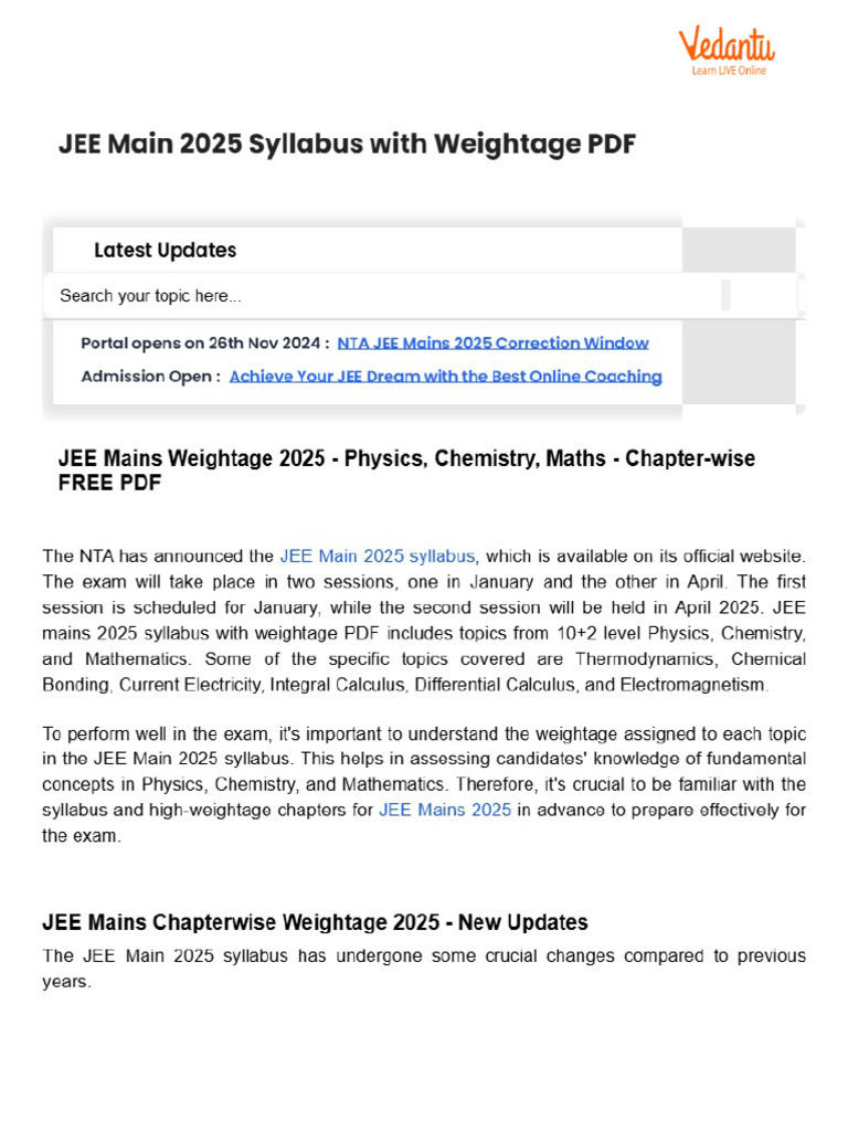 Jee Tracker PDF | PDF